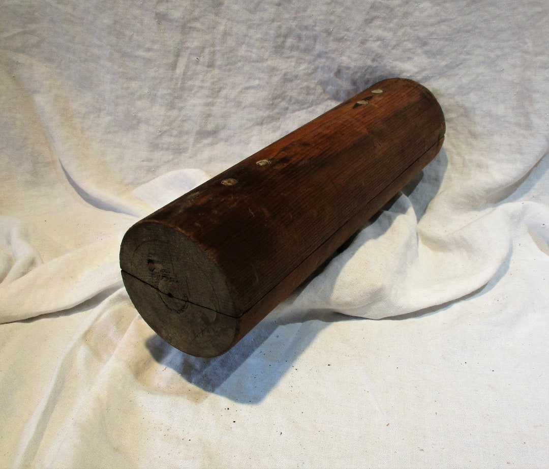 Wood Mill Roller Rod, Old Factory Water Wheel Industrial Salvage - Etsy