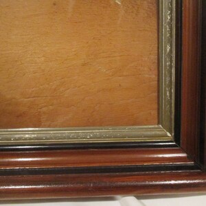 Wood Picture Frame, 1800s Walnut East Lake or Victorian Picture Frame ...