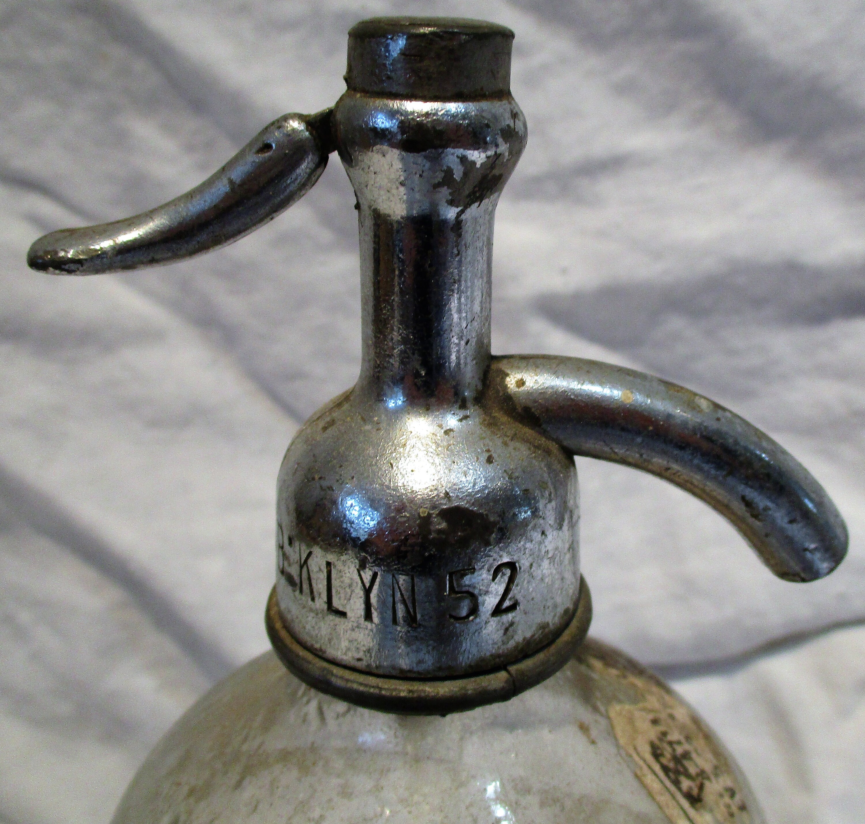 Seltzer Bottle, Unusual American Flag Graphics New York City Beverage ...