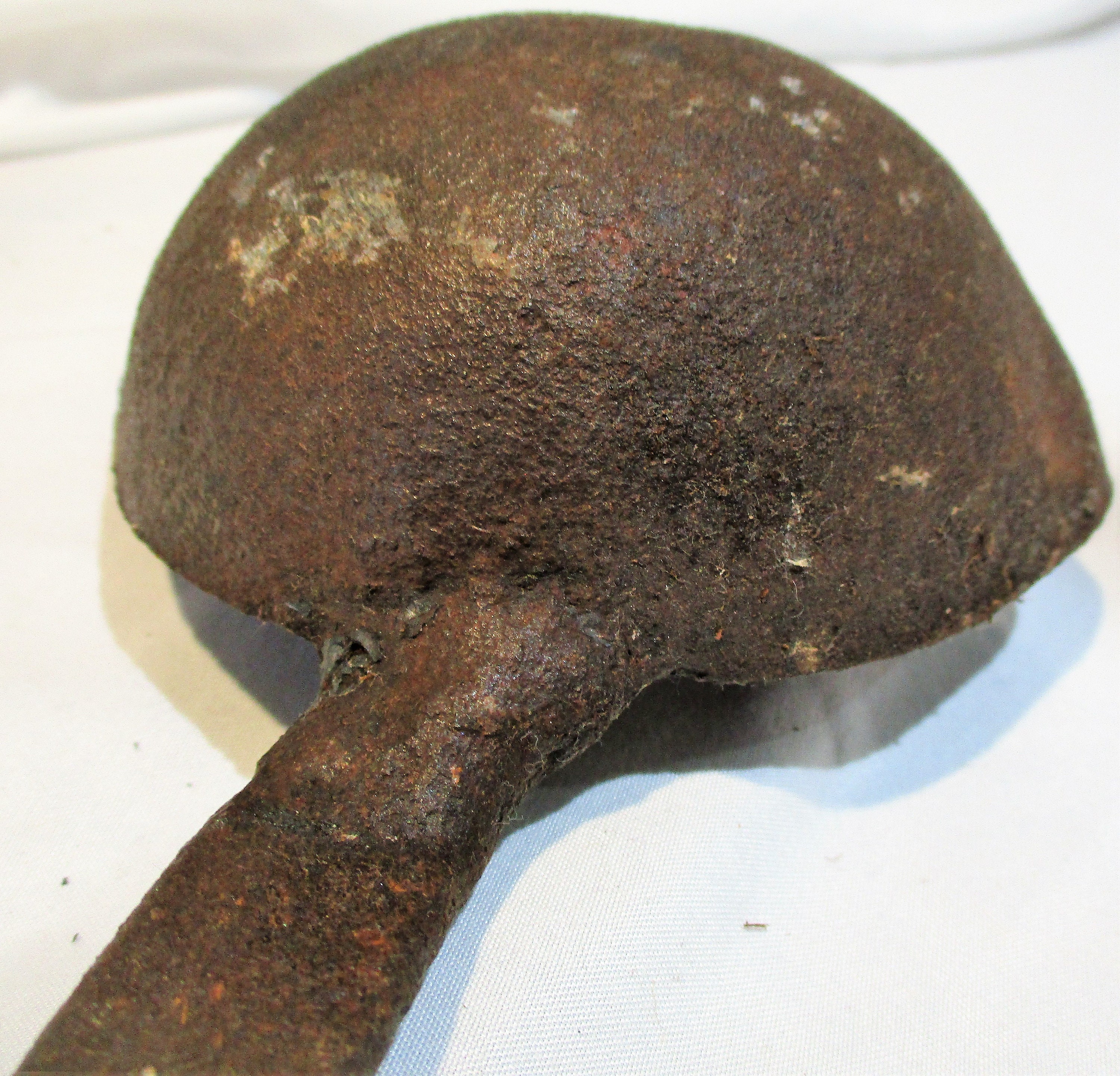 Metal Forge Crucible Antique Industrial Smelting Tool Marked - Etsy