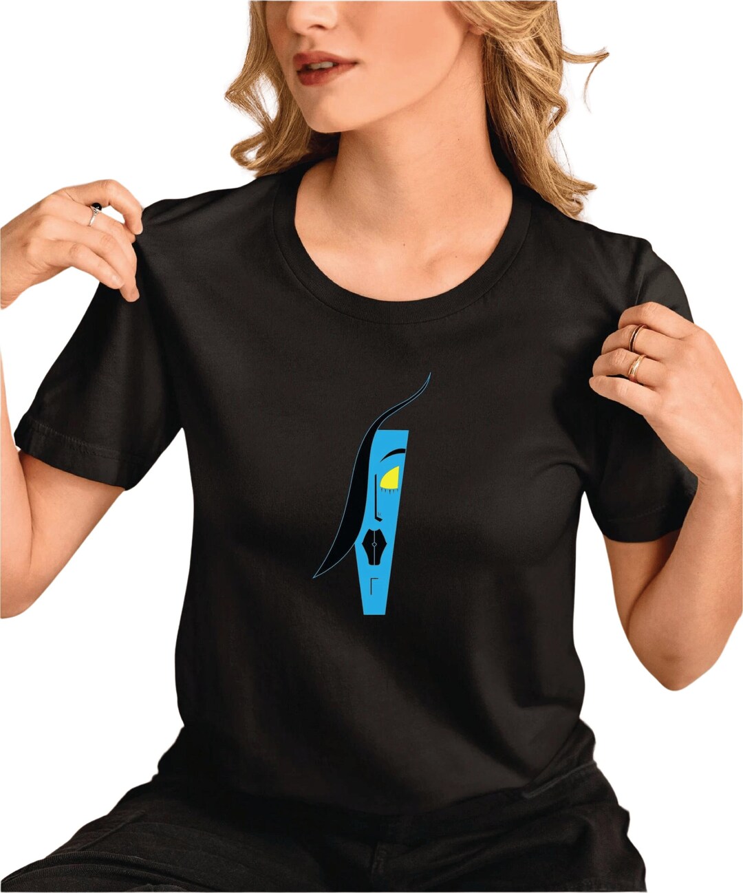 Abstract Face T-shirt, Minimalist Art T-shirt, Graphic Design Art Shirt ...