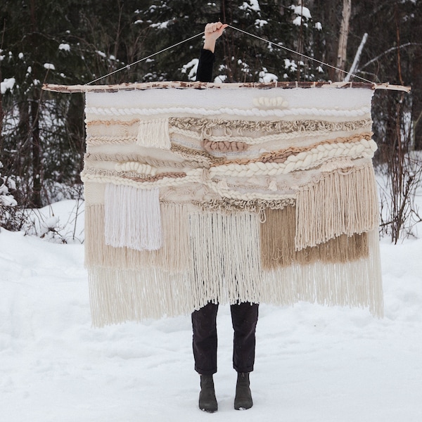 Large Wall Weaving - Etsy