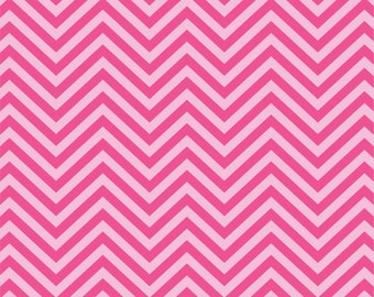 Hot pink zig zag | Etsy