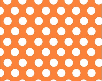 Orange Polka Dots | Etsy