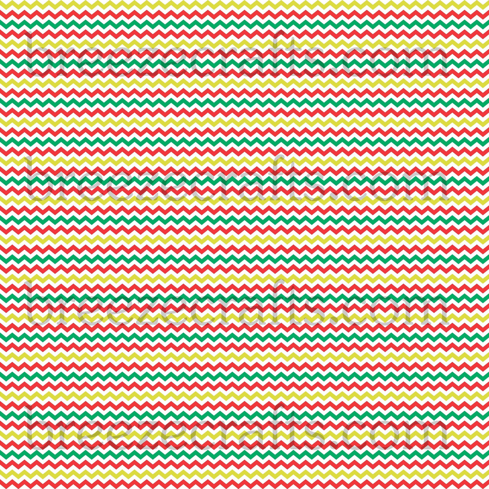 Christmas Chevron Patterned Vinyl Red Green Lime and White - Etsy