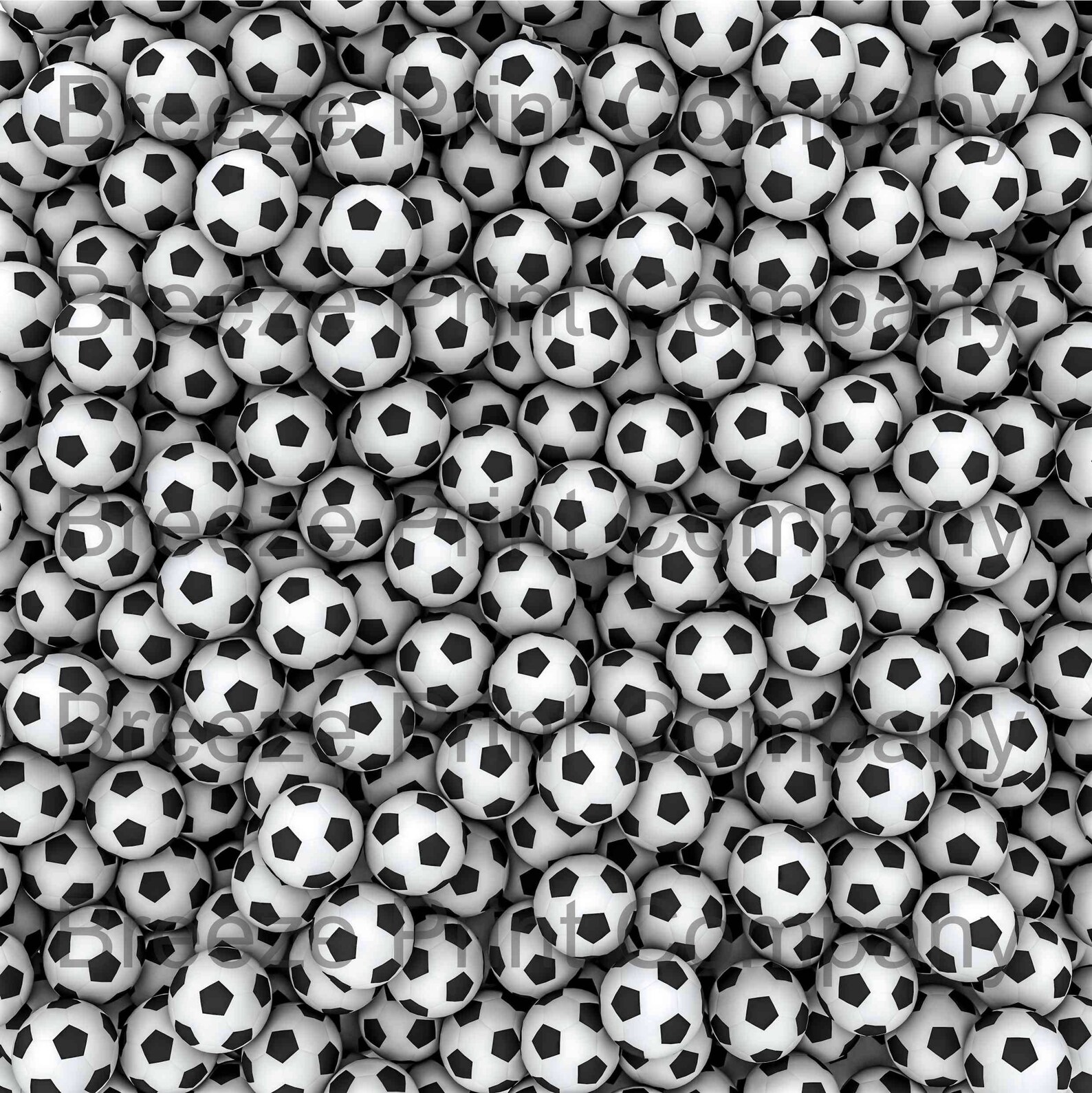 Patterned Vinyl, Soccer Ball Print Craft Vinyl Sheet - HTV or Adhesive ...