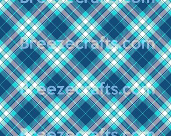 Plaid Heat Transfer Vinyl, Madras Plaid Pattern HTV, Green Navy Blue ...