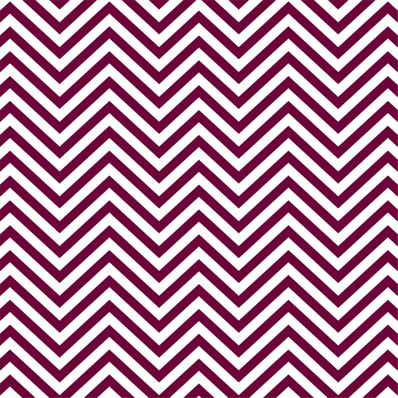 Patterned Vinyl Maroon Chevron Craft Vinyl Sheet HTV or - Etsy