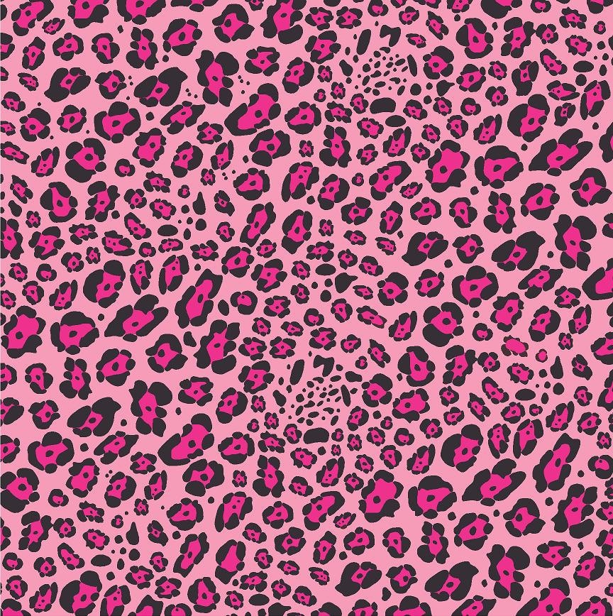 Pink Leopard Print Pattern