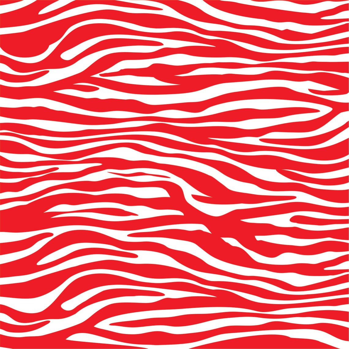 Patterned Vinyl Red Zebra Print Craft Vinyl Sheet HTV or | Etsy
