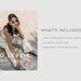 2 Page Influencer Media Kit & Rate Card | Social Media Kit for Content ...