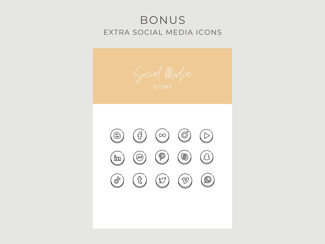 2 Page Influencer Media Kit & Rate Card Social Media Kit for - Etsy Canada