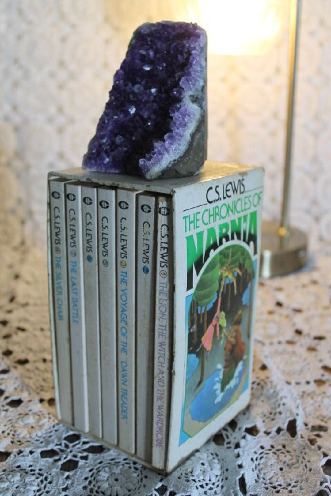 First Collier Books Edition 1970 the Chronicles of Narnia boxed Set by ...