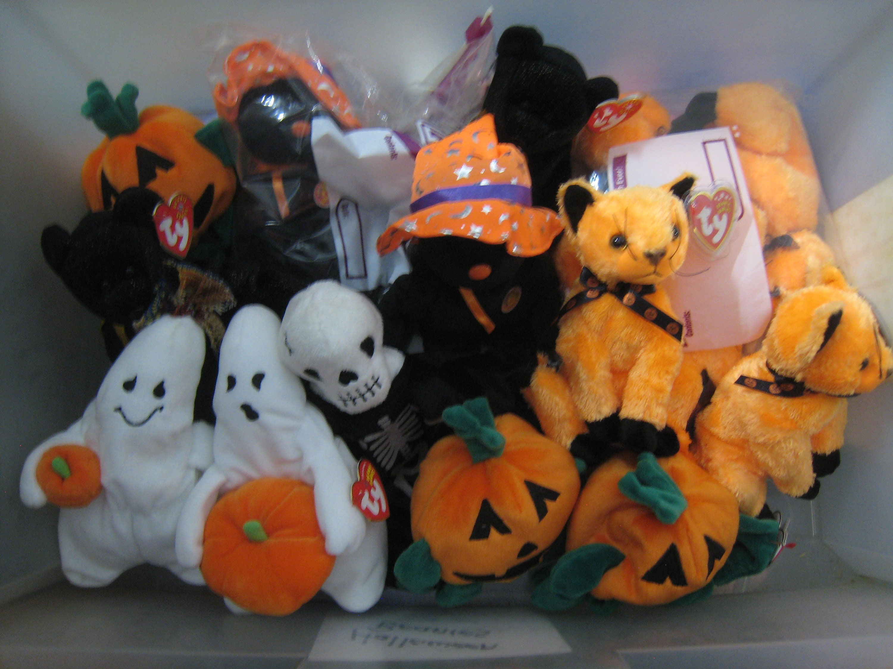 Neue TY Halloween Beanie Babies Haunt Creepers Scared-e | Etsy