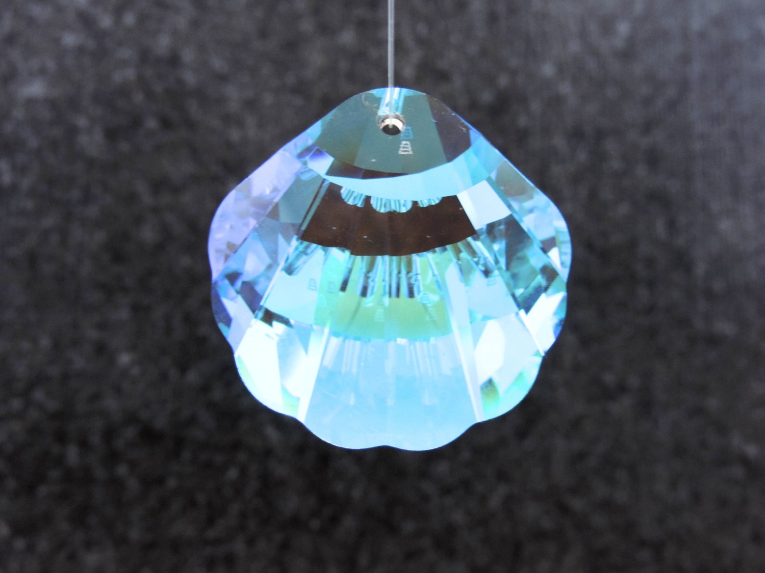 SWAROVSKI® Crystal Seashell, ONE1 Aurora Borealis Crystal Seashell ...