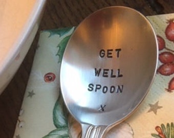 Get Well Spoon - Etsy