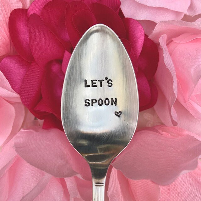 Let's Spoon Boyfriend Girlfriend Birthday | Etsy