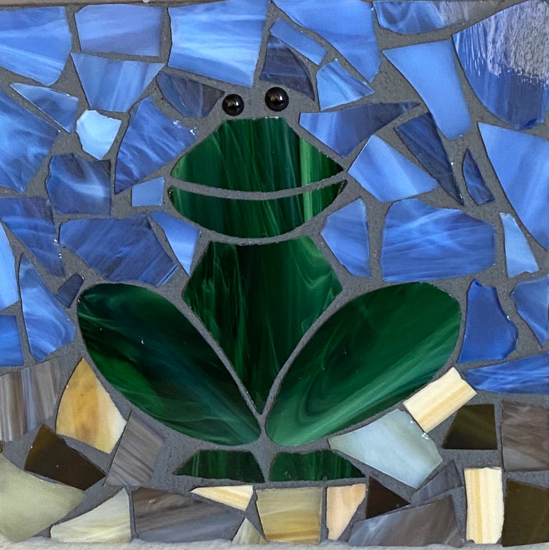6x6 Frog Mosaic Kit - Etsy