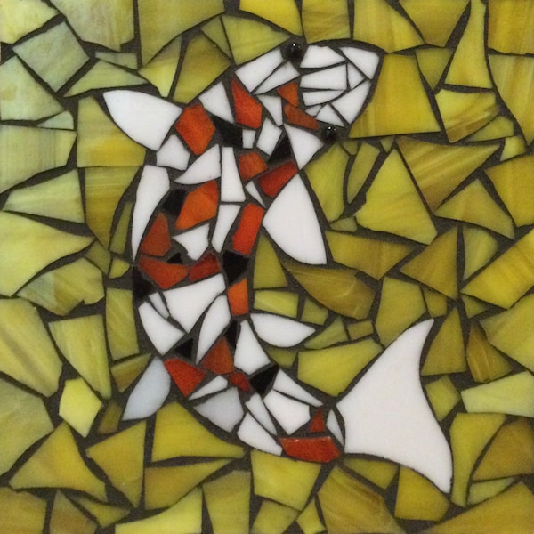 Mosaic Koi - Etsy