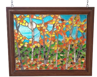 Fall Stained Glass - Etsy