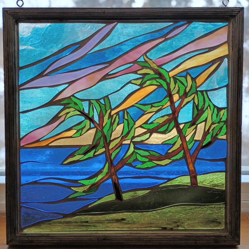 Windswept Tree - Etsy