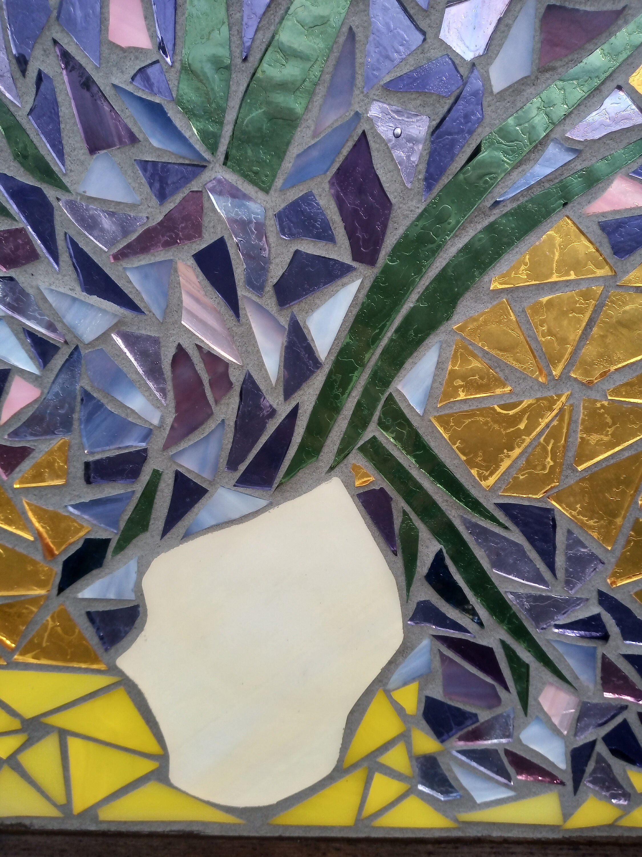 Starry Night over the Rhone Mosaic Stained Glass Panel Famous ...