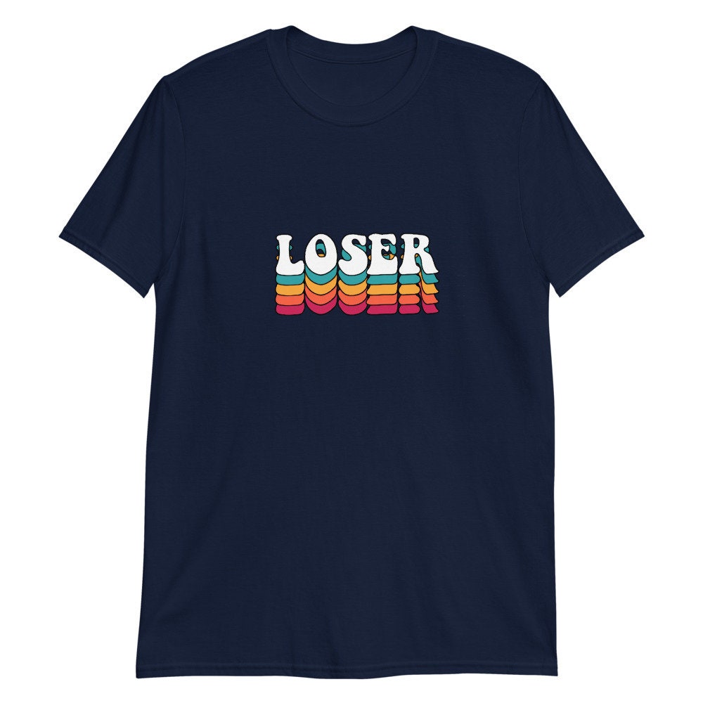 Retro Loser Tee 80s Inspired Summer Tee Summer Vibes Tee - Etsy España