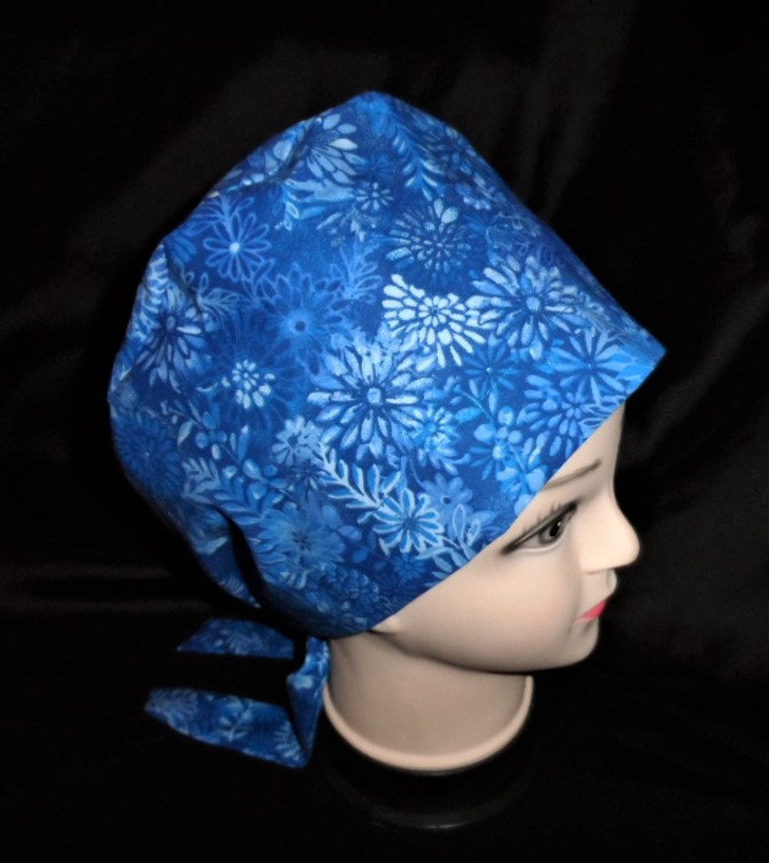 Lots Nursing Caps 9 Colors Ladies Nurses Surgical Scrubs Hats Pixie Tie ...