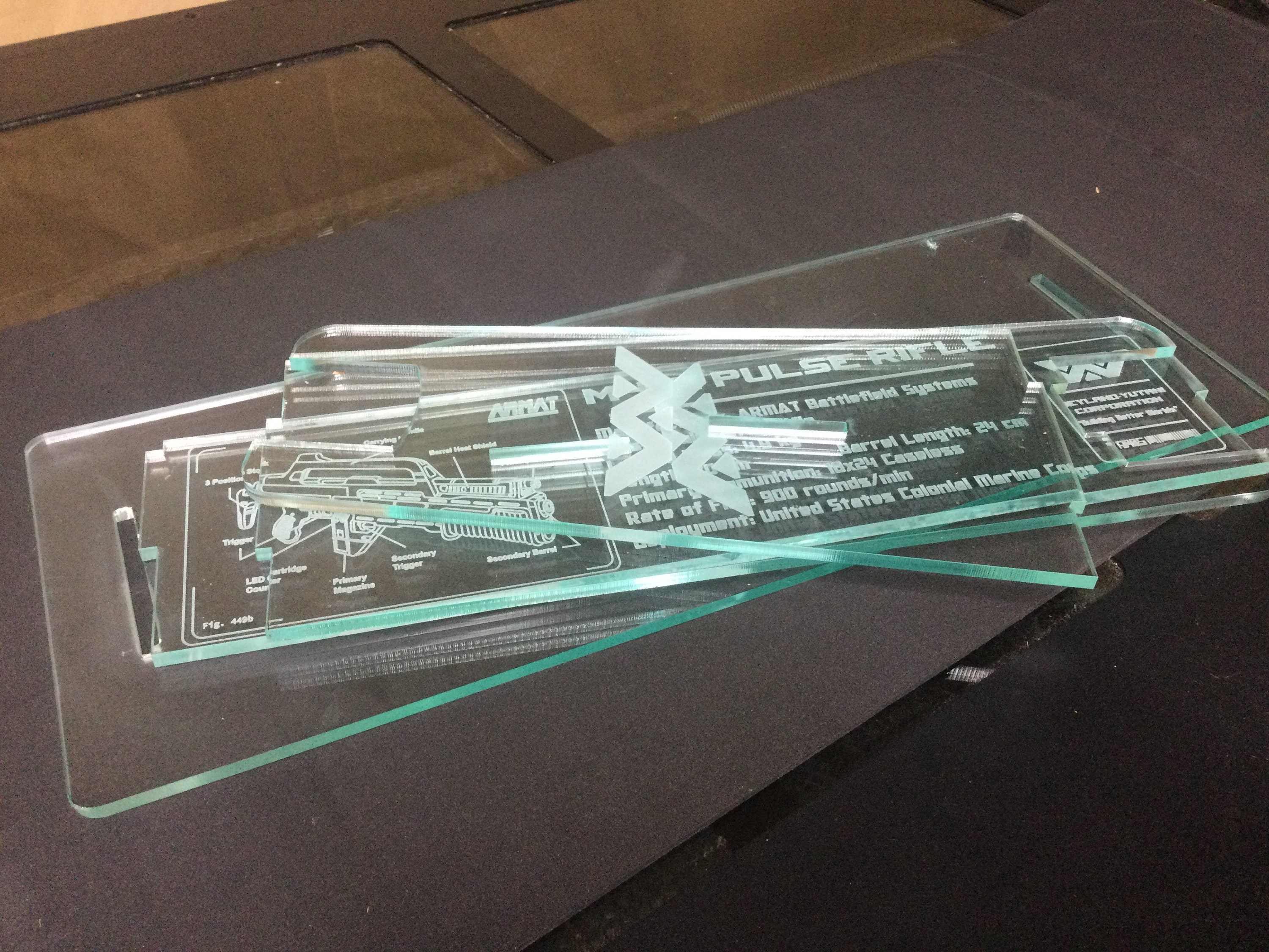 KIT Aliens Pulse Rifle Stand KIT Unassembled - Etsy