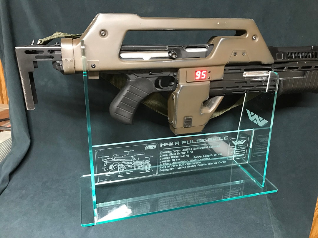 Aliens Pulse Rifle Stand - Etsy