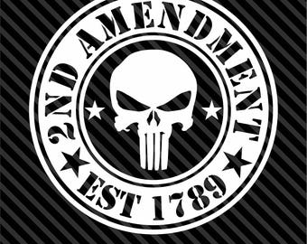 2nd amendment decal | Etsy