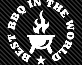 Bbq decals | Etsy