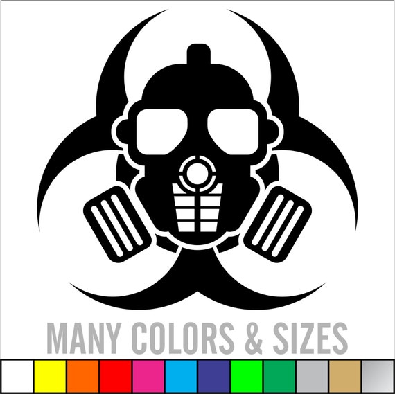 Zombie Biohazard Decal