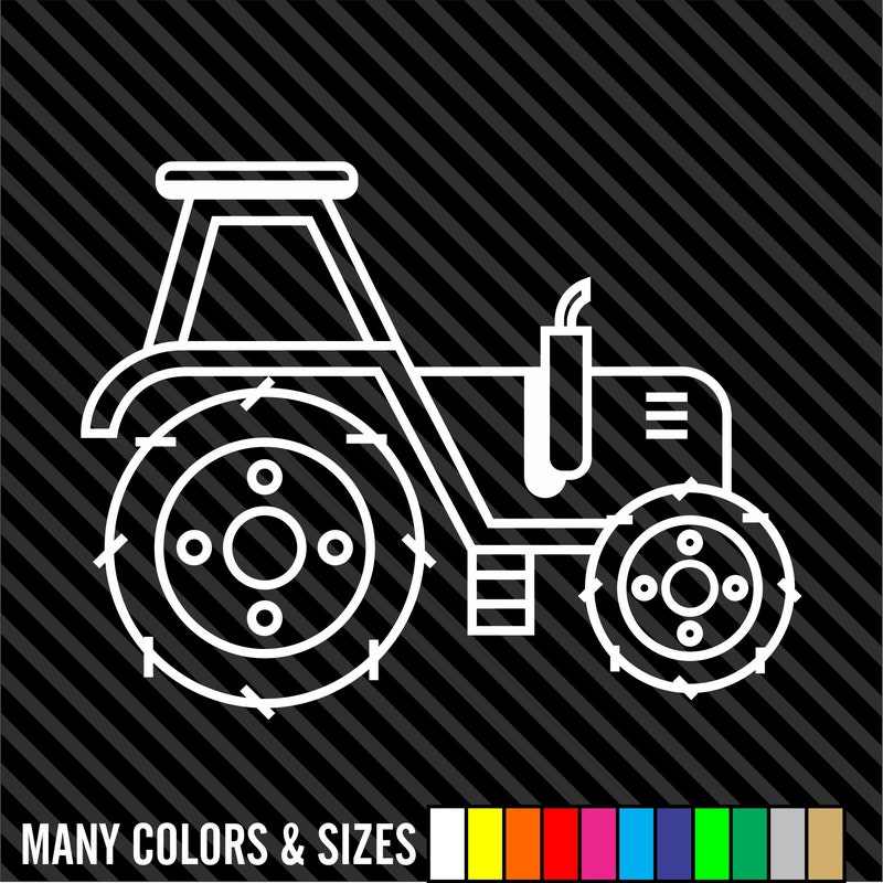 Tractor Stickers - Etsy