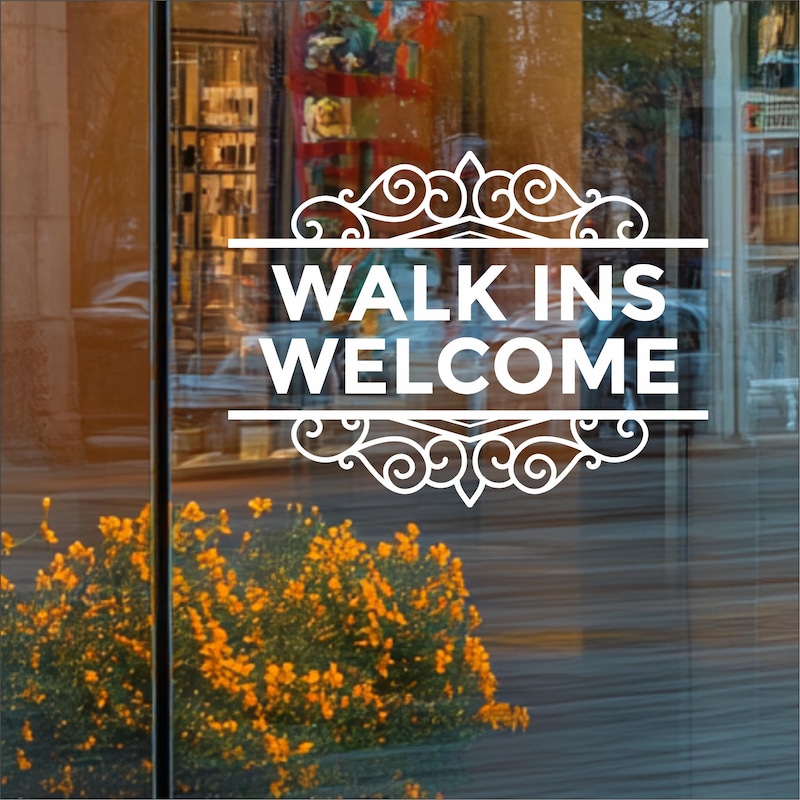 Walk in Welcome Sign - Etsy