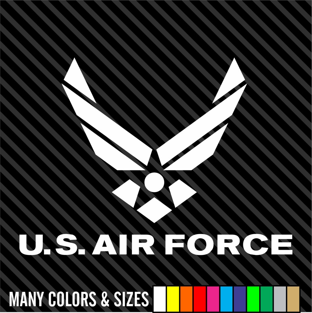 US Air Force Cur Truck Decal Sticker / Choose Size and Color - Etsy