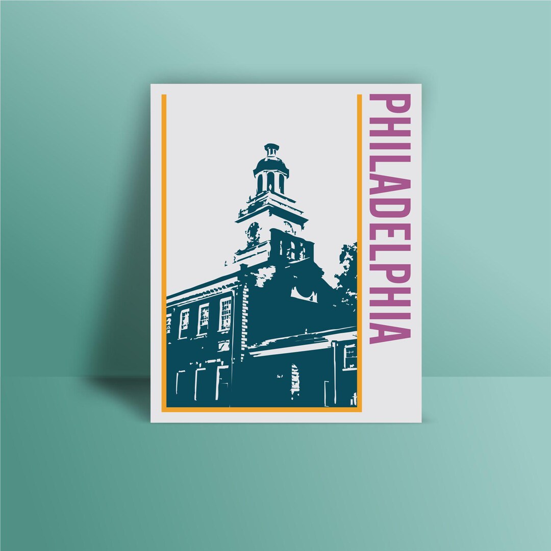 PHILADELPHIA Print, Philadelphia Poster, Wall Art, Philadelphia Skyline ...