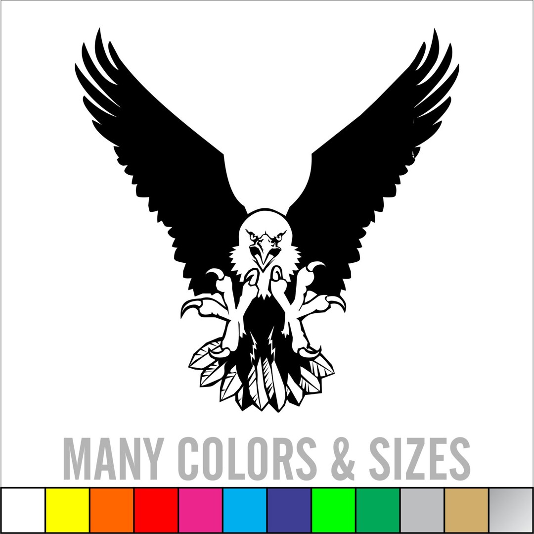 EAGLE Bar Sticker Car Decal Laptop Decal - Choice of Colors & Sizes - Etsy