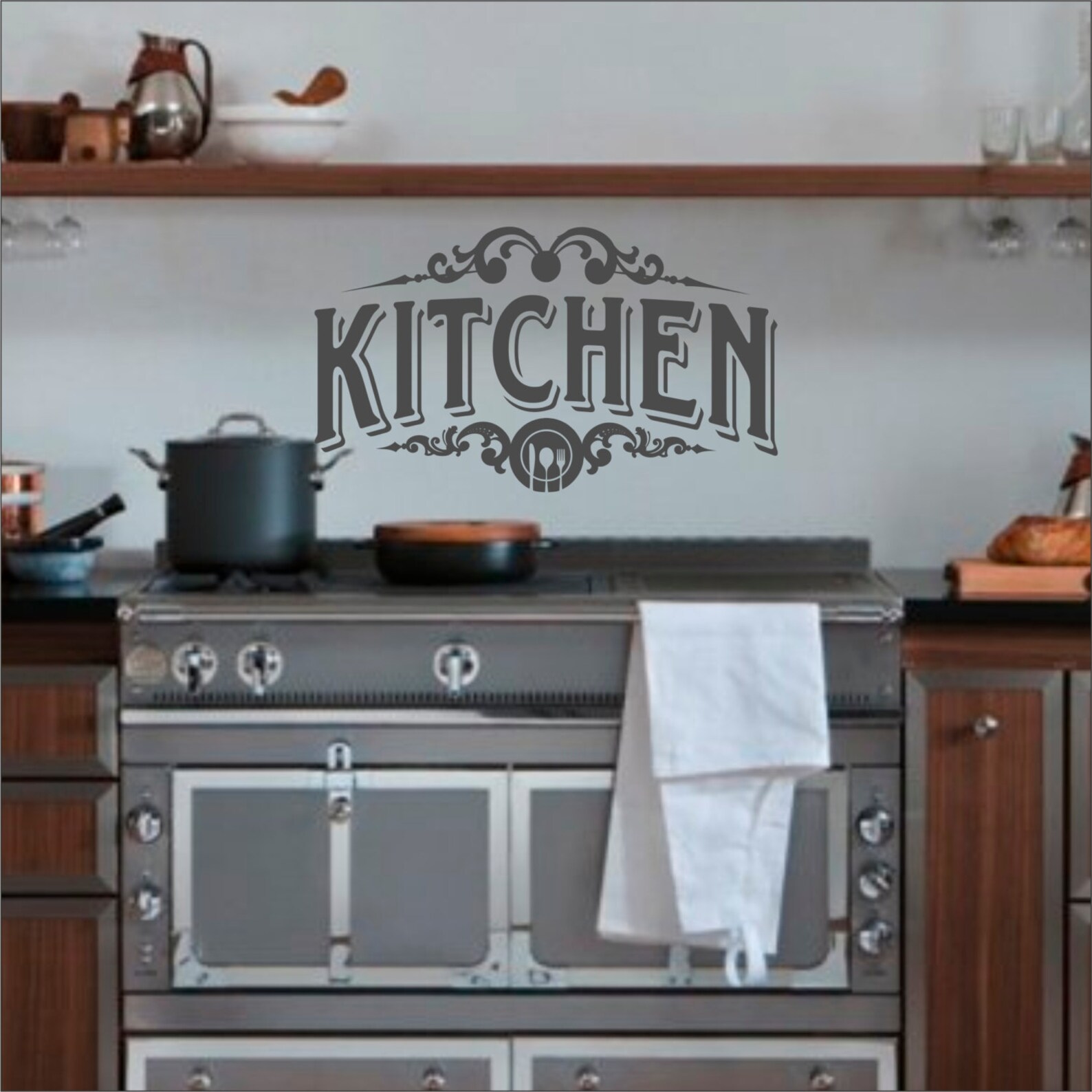Kitchen Wall Decal Kitchen Decor Wall Decal Vinyl Decal - Etsy