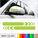Set of 2 Car Side Mirror Auto SUV Vinyl Graphic Sticker Decal Stripe ...