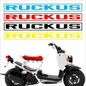 Honda Ruckus OEM Stock Vinyl Decal Decals Sticker Stickers Car Window ...
