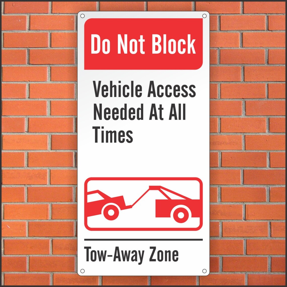 No Parking Sign Do Not Block Vehicle Access Needed at All - Etsy