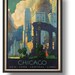 Vintage Chicago Poster high Quality Art Print Multiple Size Options ...