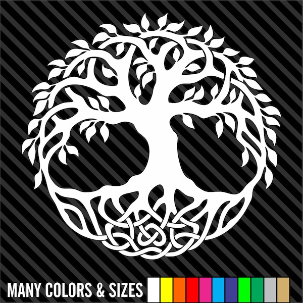 Tree of Life Car Decals - Etsy