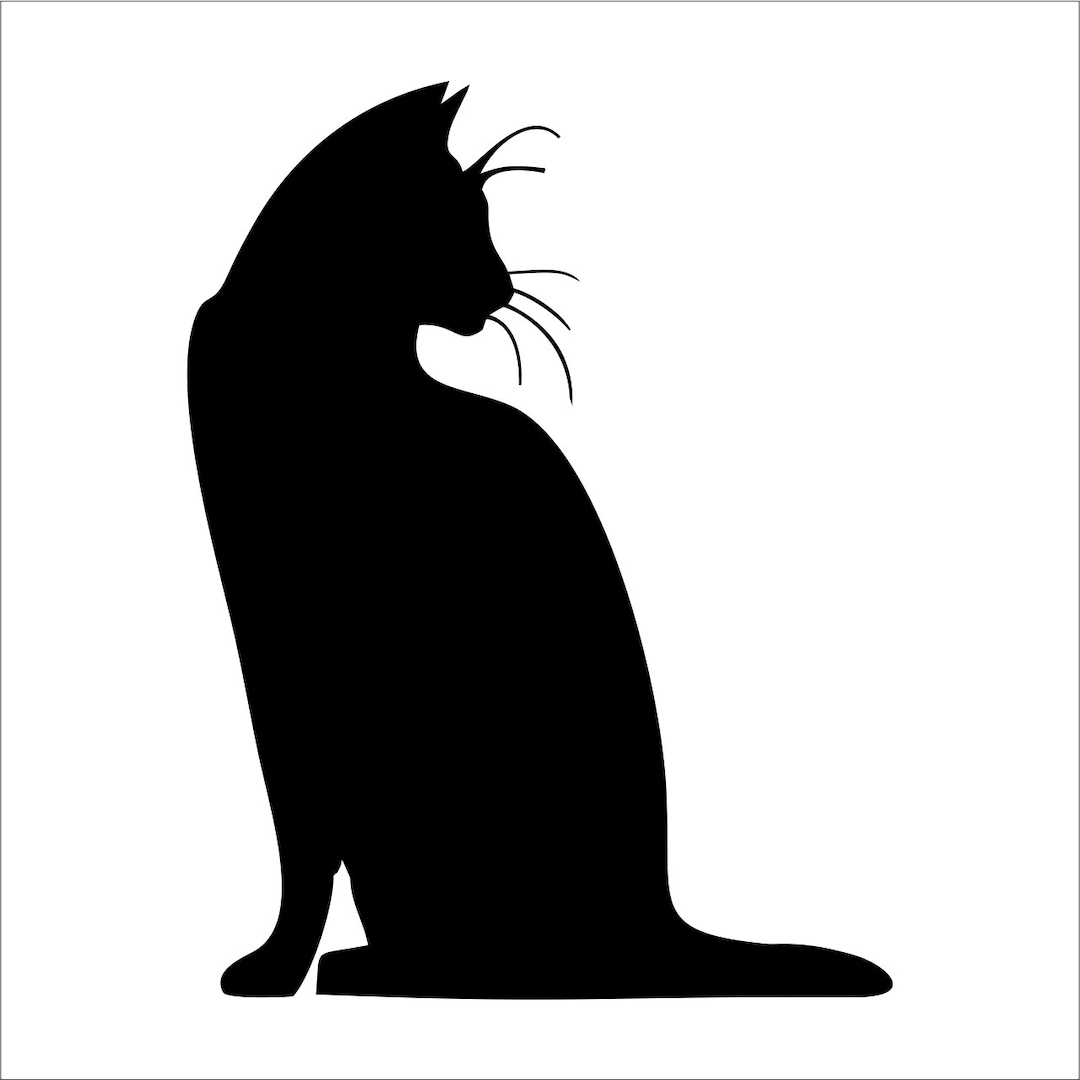 Cat Decal Sticker Car Decal Laptop Decal - Choice of Colors & Sizes - Etsy