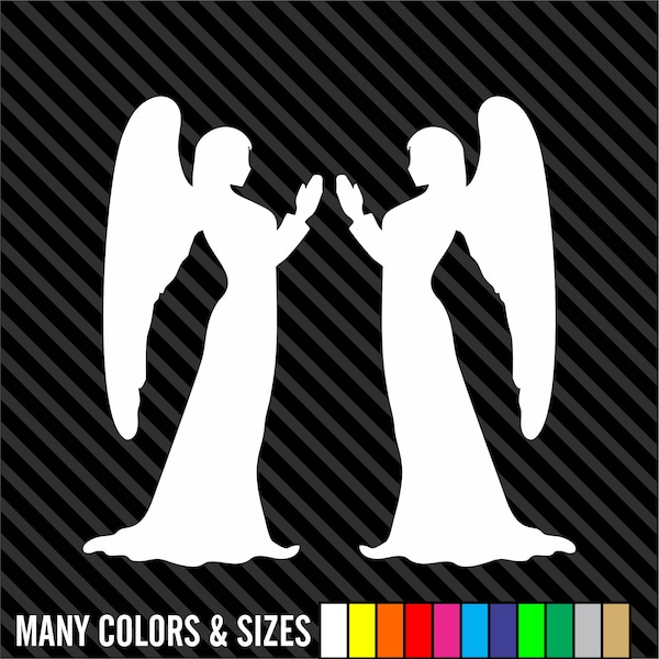 Angel Wall Decal - Etsy