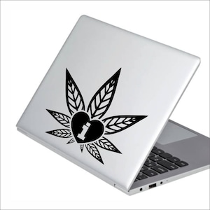 I Love WEED Sticker Decal - Etsy