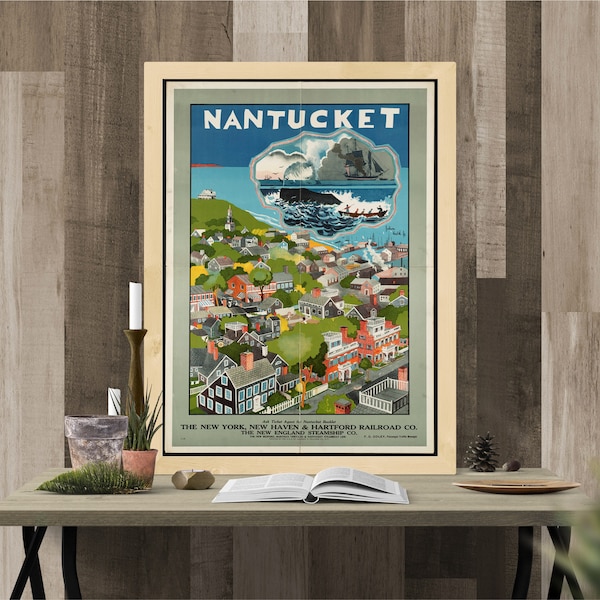 Nantucket Poster - Etsy