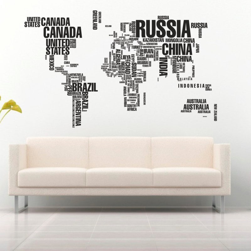 Vinyl Wall Words - Etsy