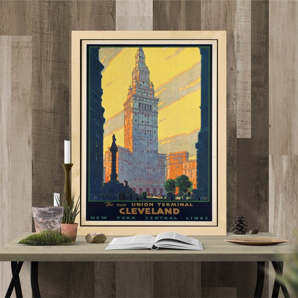 Cleveland Poster - Etsy